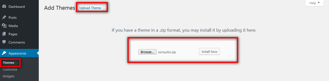 Consultix - Theme Documentation